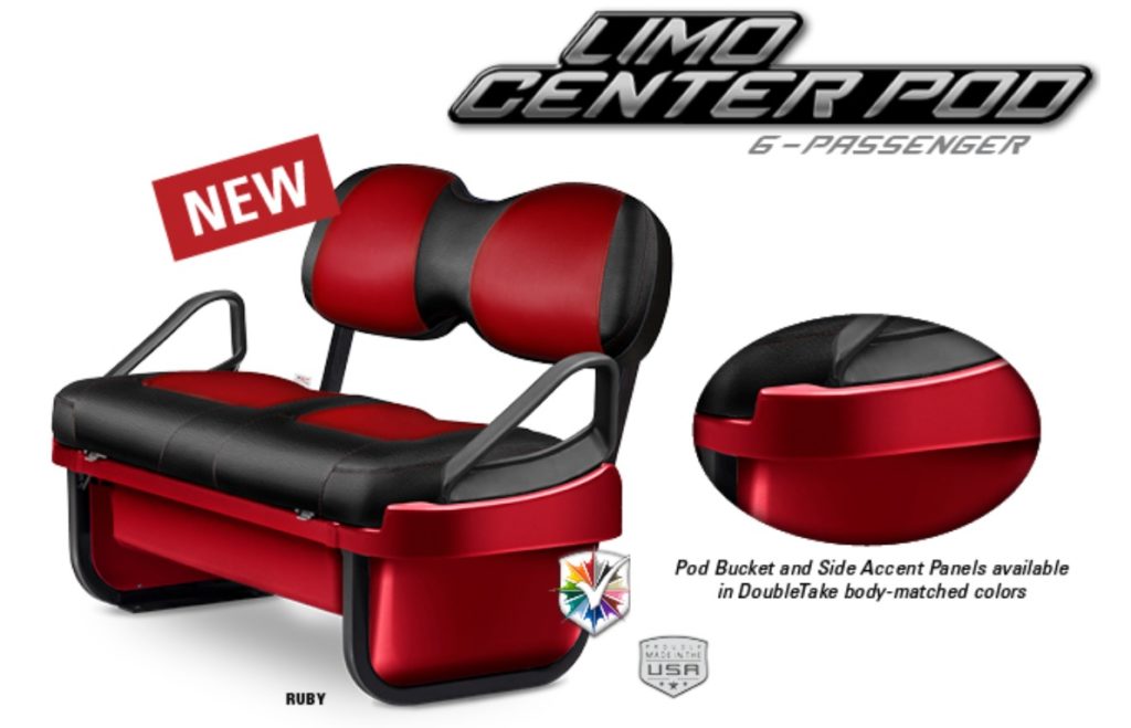 Stretched Golf Cart Seat Pod Kit All Colors For Sale - SWING BUGGYS ...